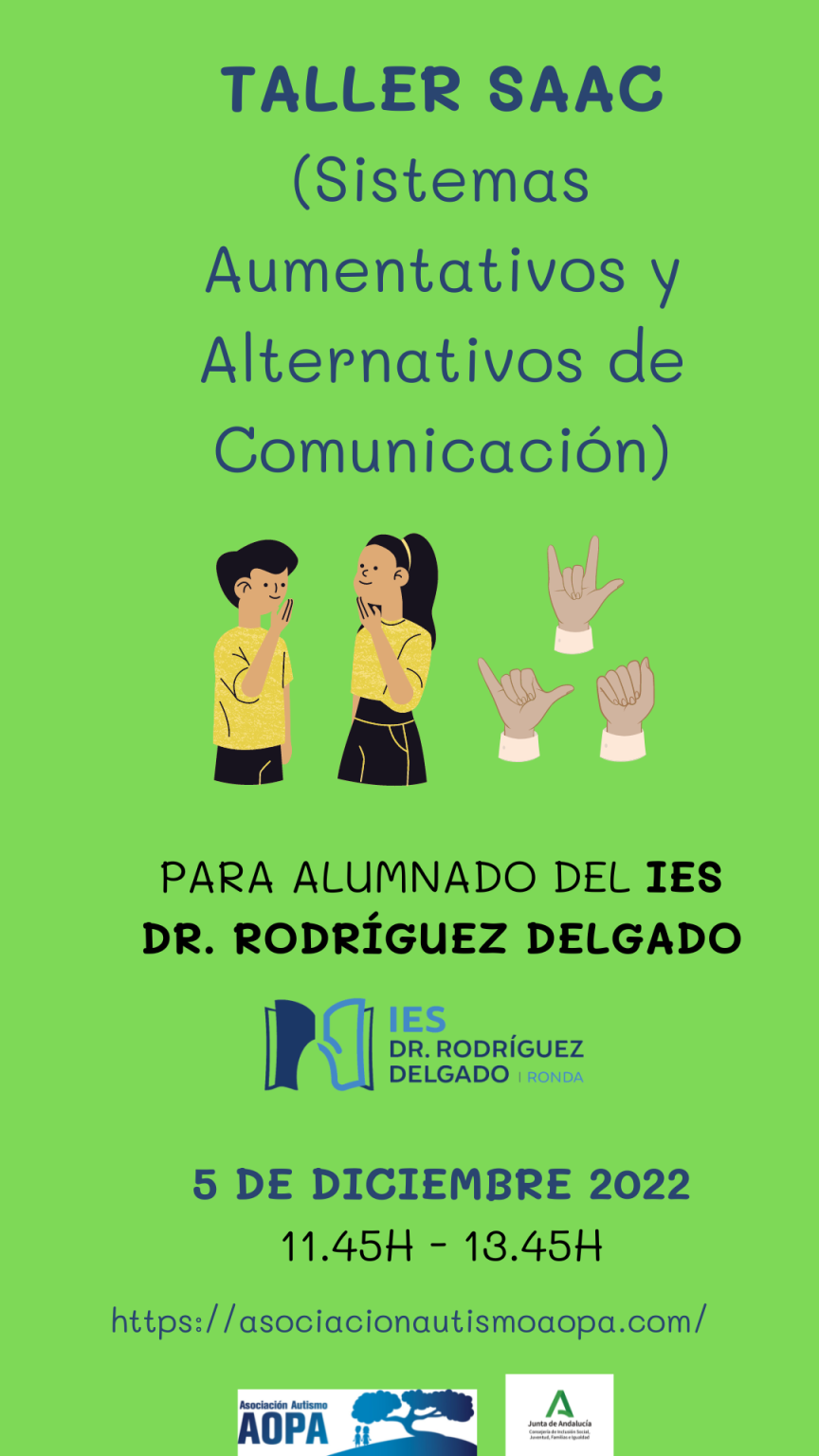 TALLER SAAC (Sistemas Aumentativos y Alternativos de Comunicación ...